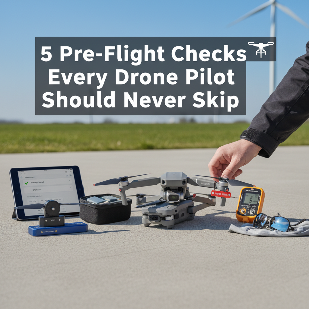 5 Pre-Flight Checks Every Drone Pilot Should Never Skip ...